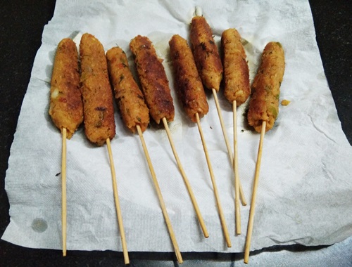 Veg Poha Kabab – My Recipes Blog