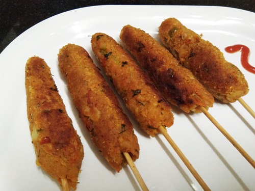 Veg Poha Kabab – My Recipes Blog